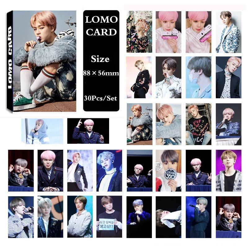 Buy BTS Photocard Set Gift Pick — Green Limited Ver. | KpopiaShop