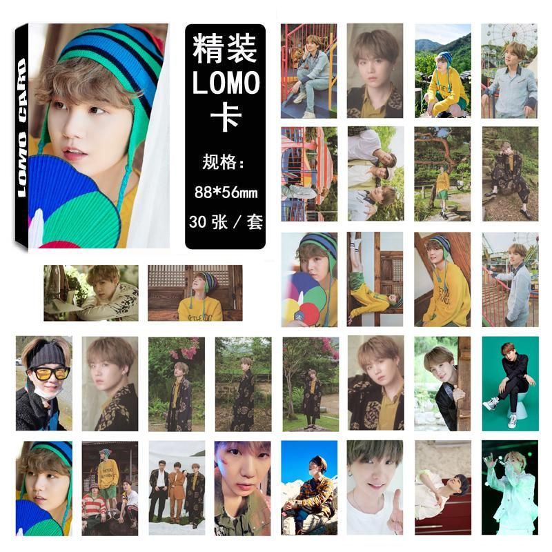 Buy BTS Photocard Set Gift Pick — Silver Collectible Ver. | KpopiaShop