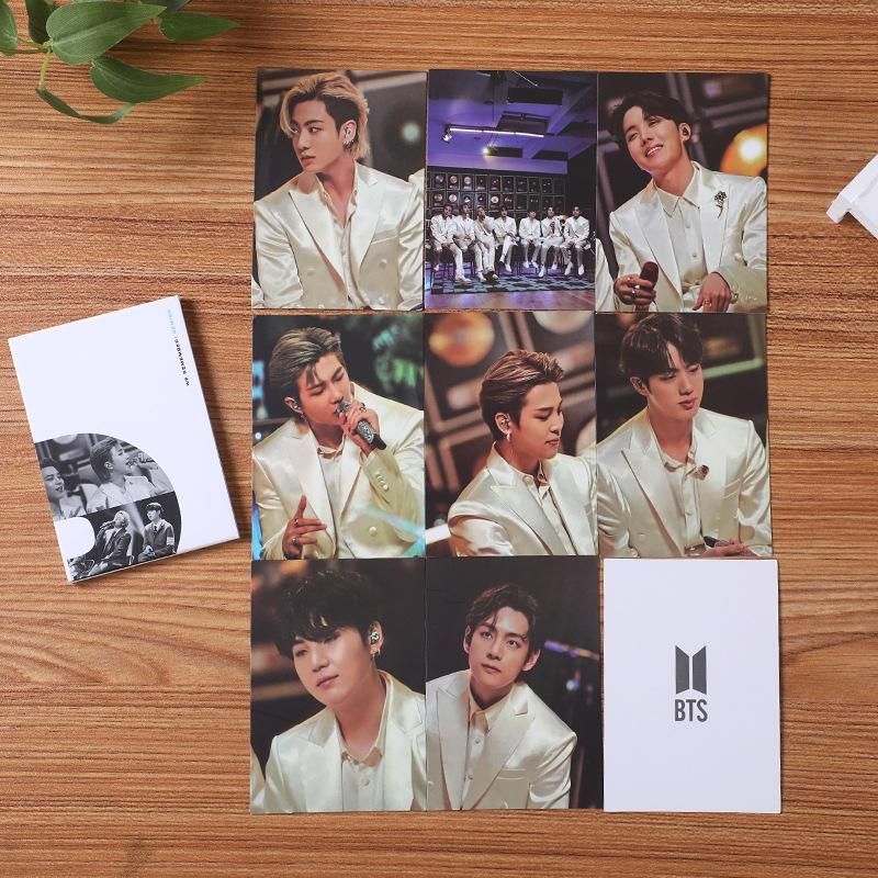 Buy BTS Photocard Set -VER B Gift Pick — Red Stylish Ver. | KpopiaShop
