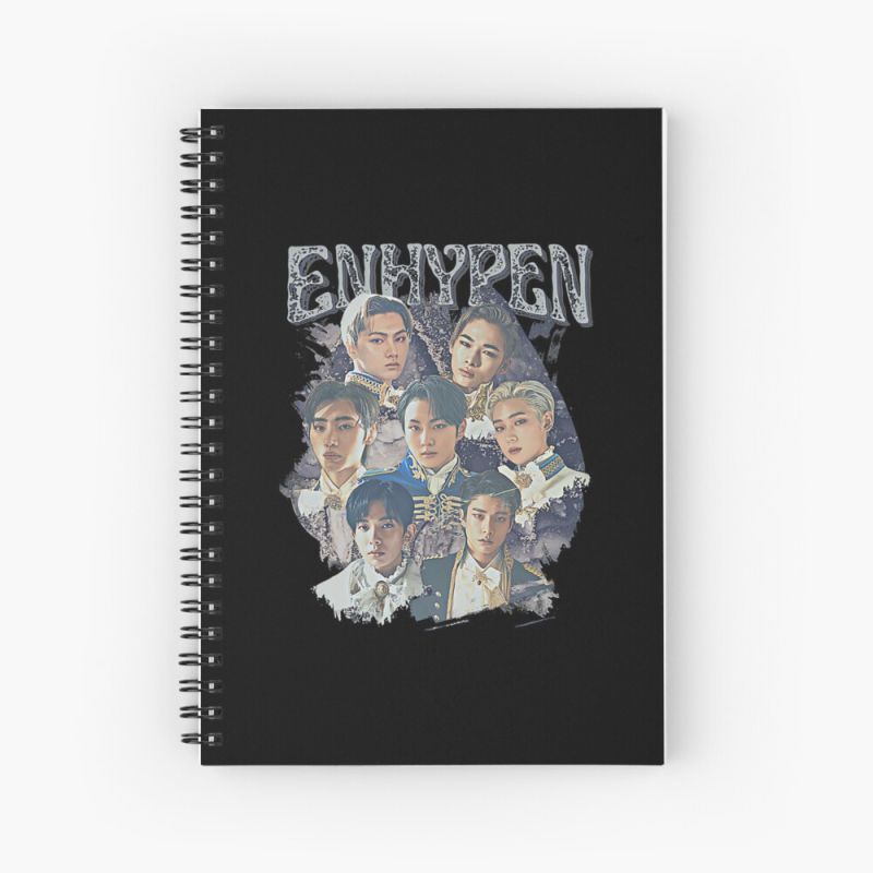 Buy Enhypen Notebook — Gold Premium Ver. | KpopiaShop