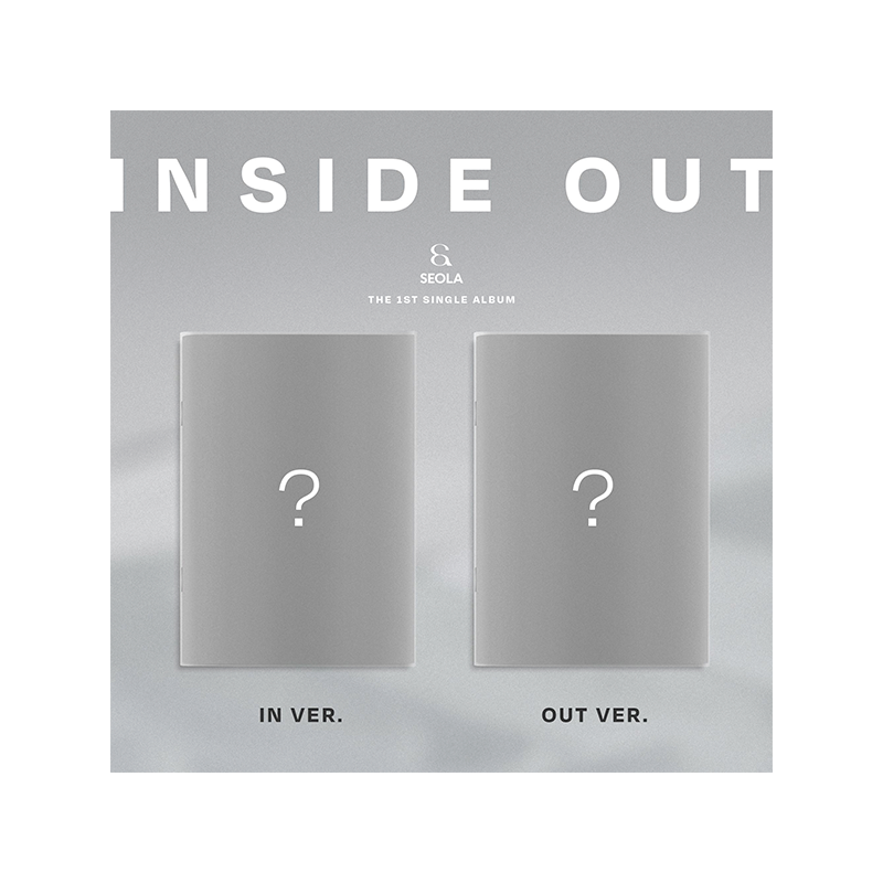Buy Official SEOLA The 1st Single INSIDE OUT IN VER OUT VER 2CD Full ...