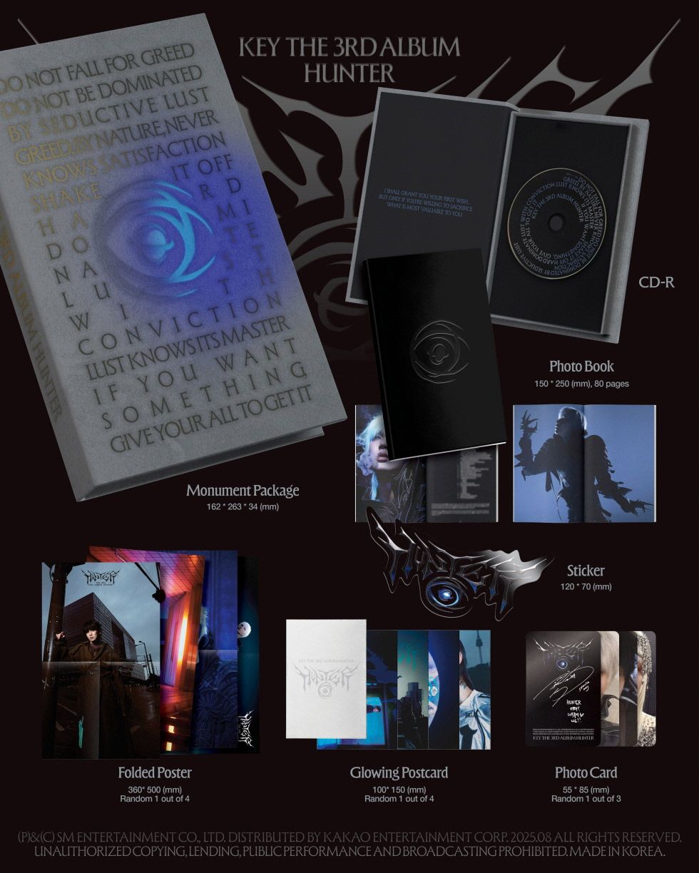 Buy KEY SHINee 3rd Album HUNTER Package A Ver